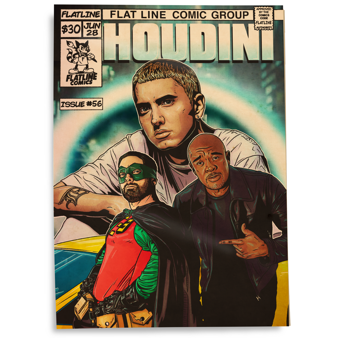 Houdini ‍- ‍Parody ‍Comic – FLATLINE